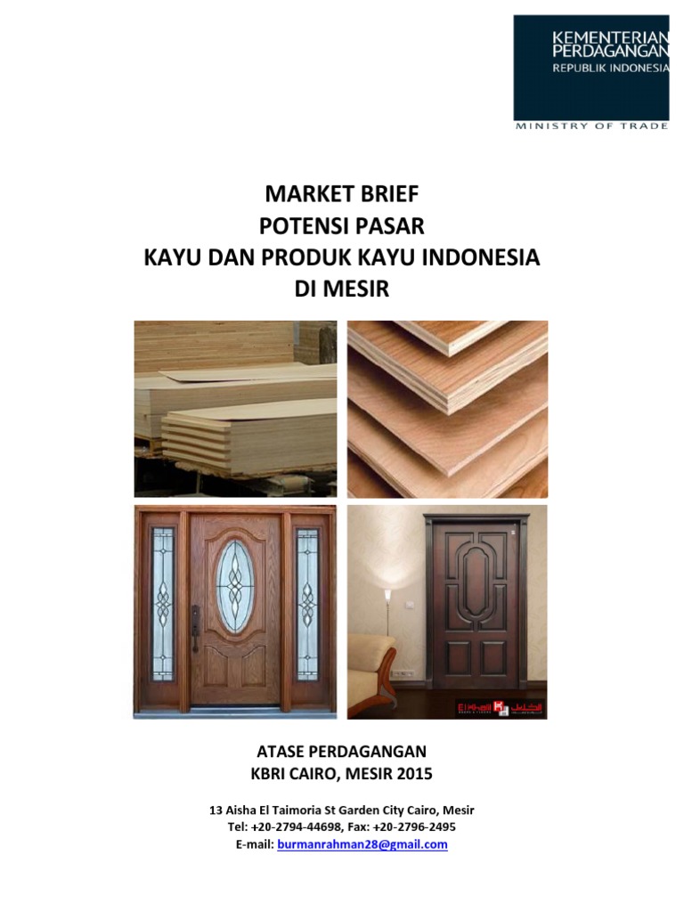 Kayu Dan Produk Kayu | PDF