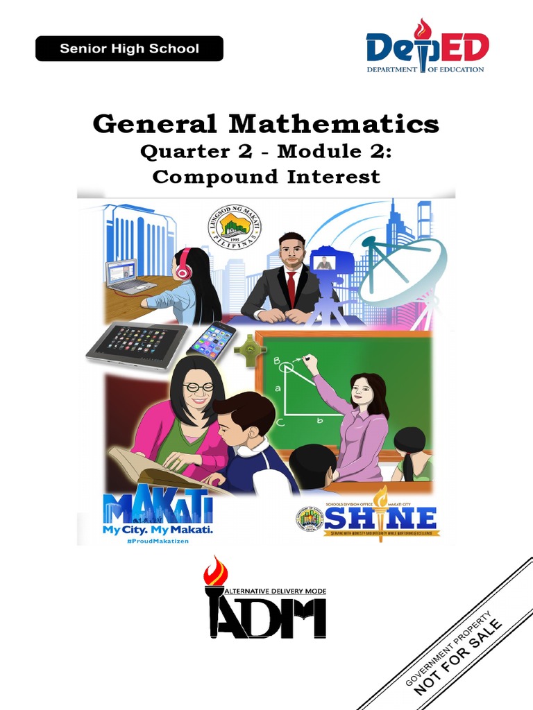 Shs Genmath q2 w2 Studentsversion v1 | PDF | Interest | Compound Interest