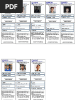 Recitation Chips Printable | PDF