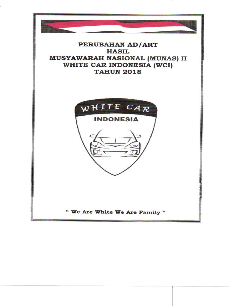 Ba Hasil Munas Ii Adart | PDF