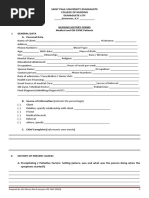 Annual Medical Report Form (DOLE - BWC - HSD - ) H-47-A) | PDF ...