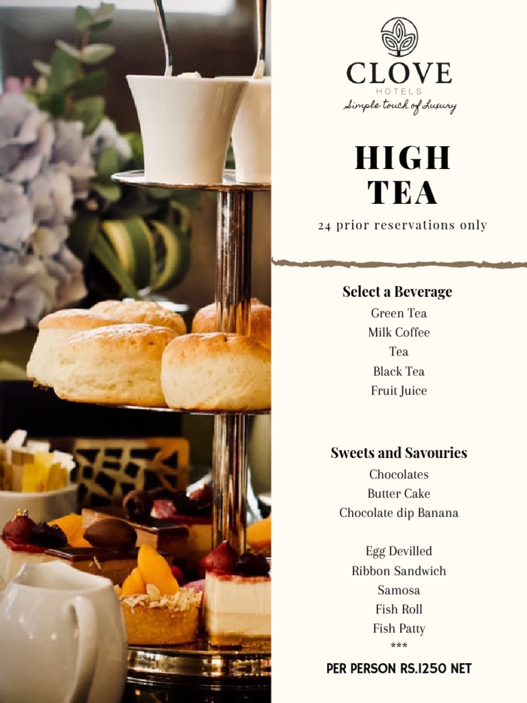 Modern Continental Breakfast Menu | PDF