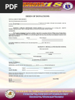 DepEd Adopt-a-School Program (ASP) Deed of Donation and Deed of ...