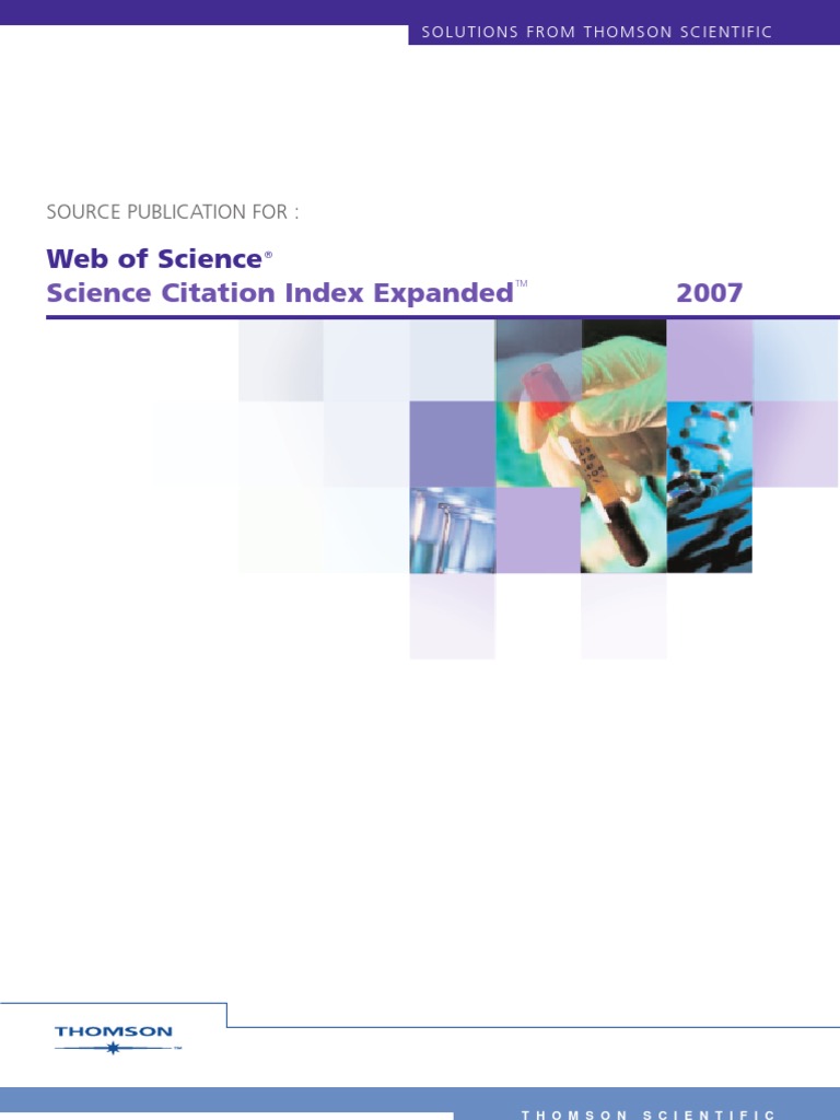 Web of Science - Science Citation Index Expanded | PDF | Pathology ...