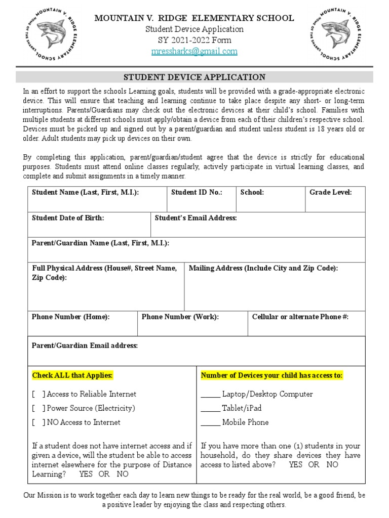 Student Device Laptop Application | PDF | Internet | Application Software