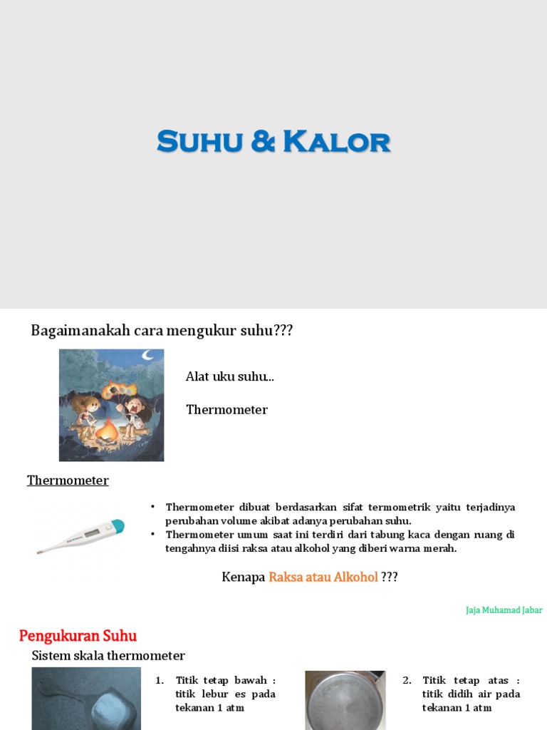 Suhu Dan Kalor | PDF