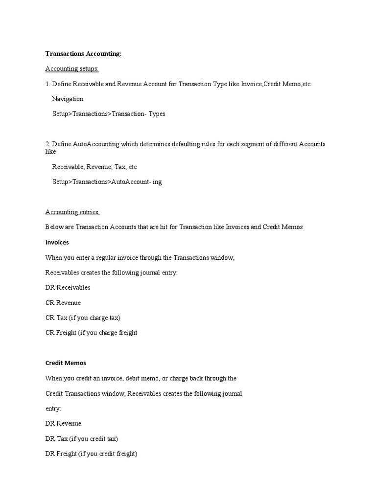 AR Accounting | PDF | Receipt | Accounts Payable