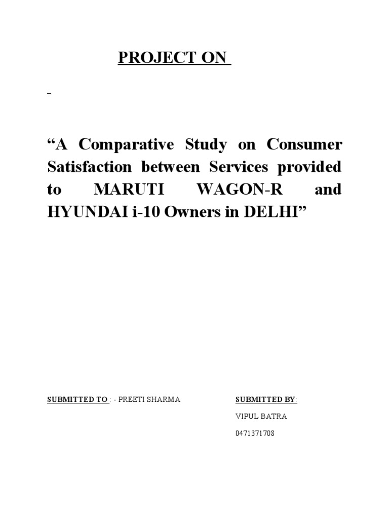 Project Proposal | PDF | Car | Motor Vehicle