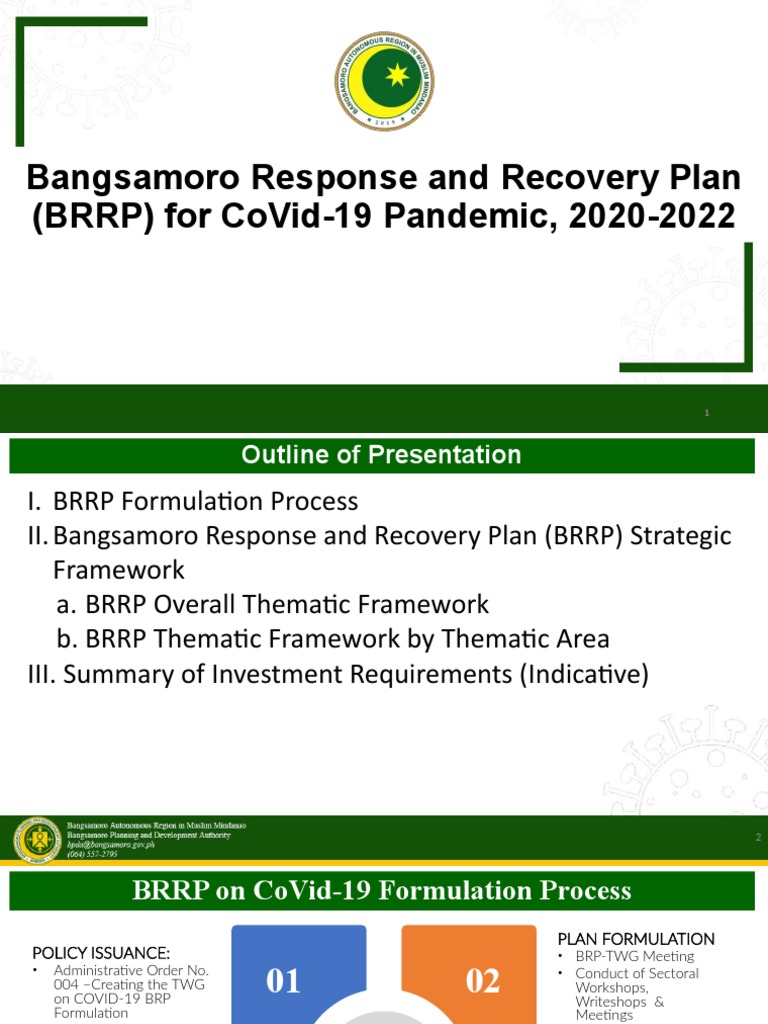 BRRP-Brief Presentation - RNR April 2021 | PDF | Governance ...