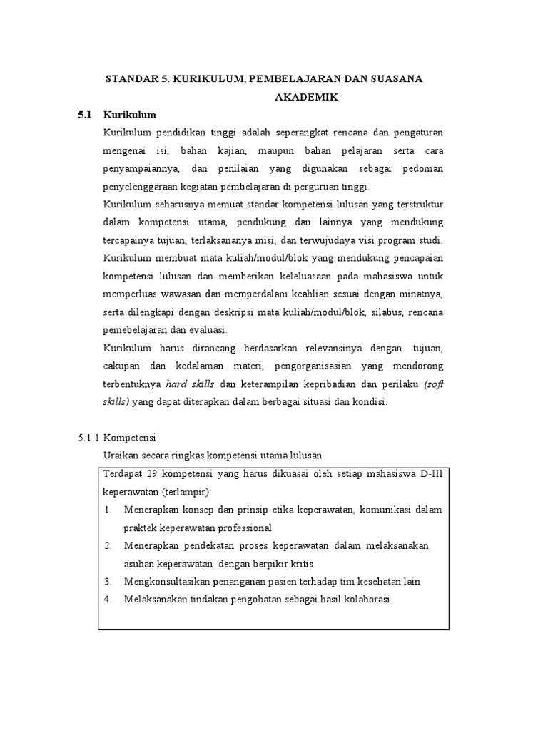 Kriteria 6 STG | PDF