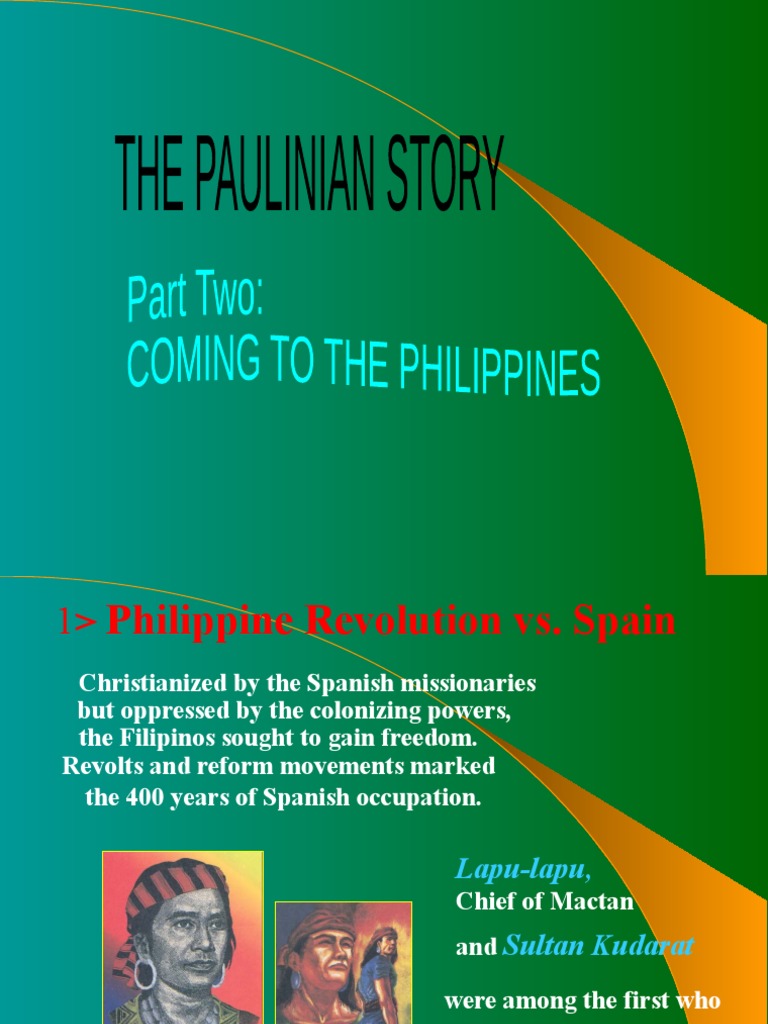 The Paulinian Story 2 | PDF | Philippines
