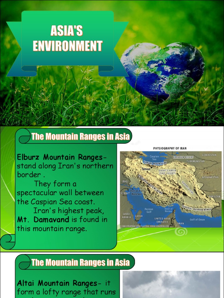 Asia's Physical Environment | PDF