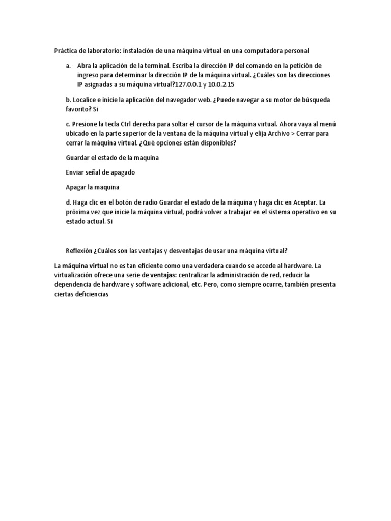 2 5 2 4 Lab Install A Virtual Machine On A Personal Computer Pdf