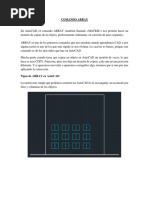 Comando Array AutoCAD | PDF | Estructura de datos de matriz | Matriz ...