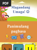 ABAKADA Pantig Examples | PDF