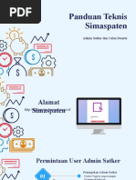 Panduan Juknis Aplikasi Gaji Web Modul PPNPN Satker | PDF