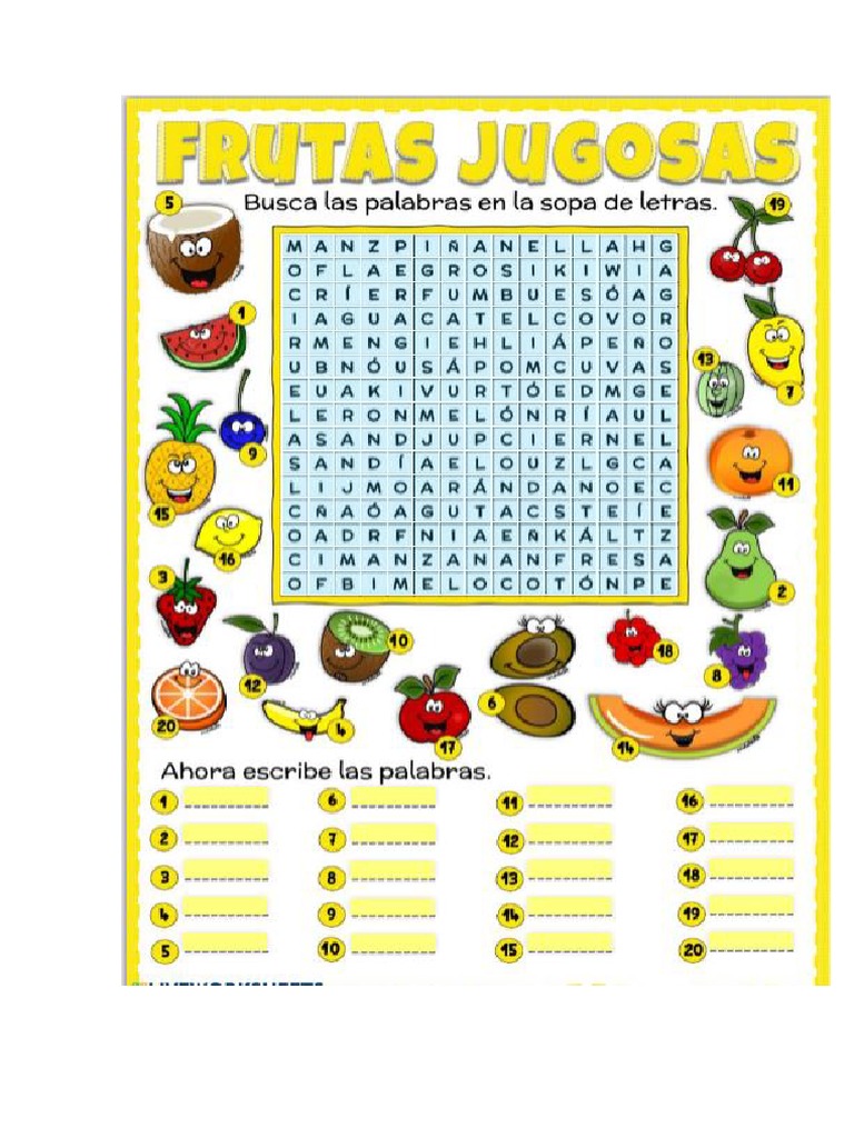 Pupiletras de Alimentos | PDF