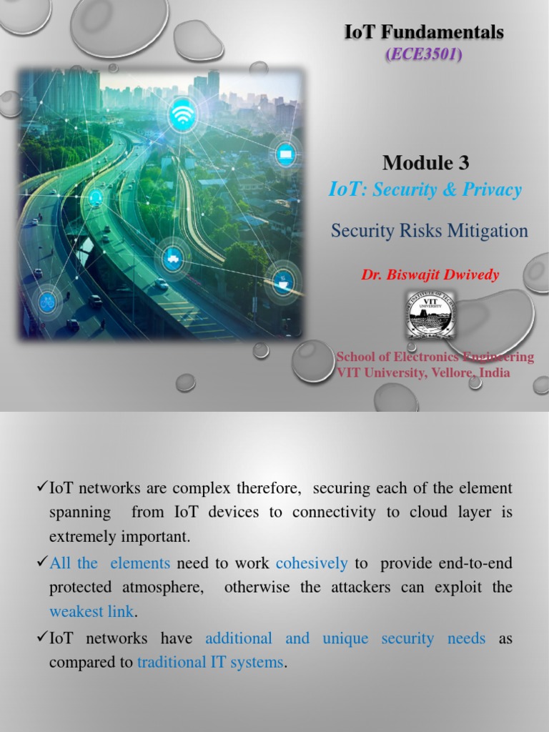 IoT Security and Privacy Fundamentals | PDF | Internet Of Things ...