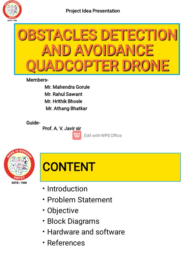 Obstacles Detection2 | PDF | Unmanned Aerial Vehicle | Computer Science