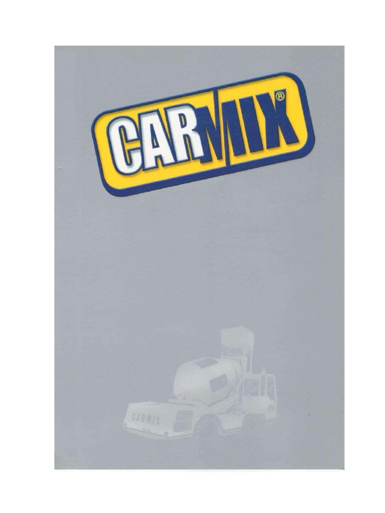 Manual - Carmix One | PDF
