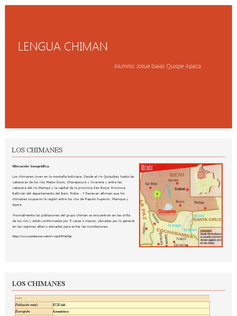 Lengua Chiman | PDF