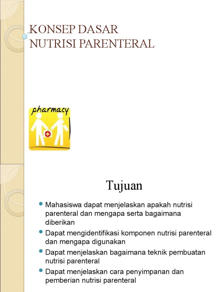 Konsep Dasar TPN | PDF | Kesehatan Holistik