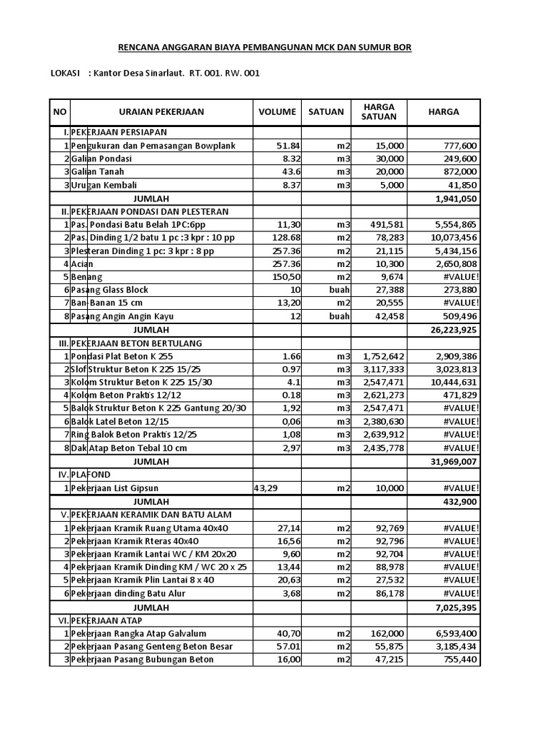 Rab MCK, Mudhola | PDF | Griya & Taman