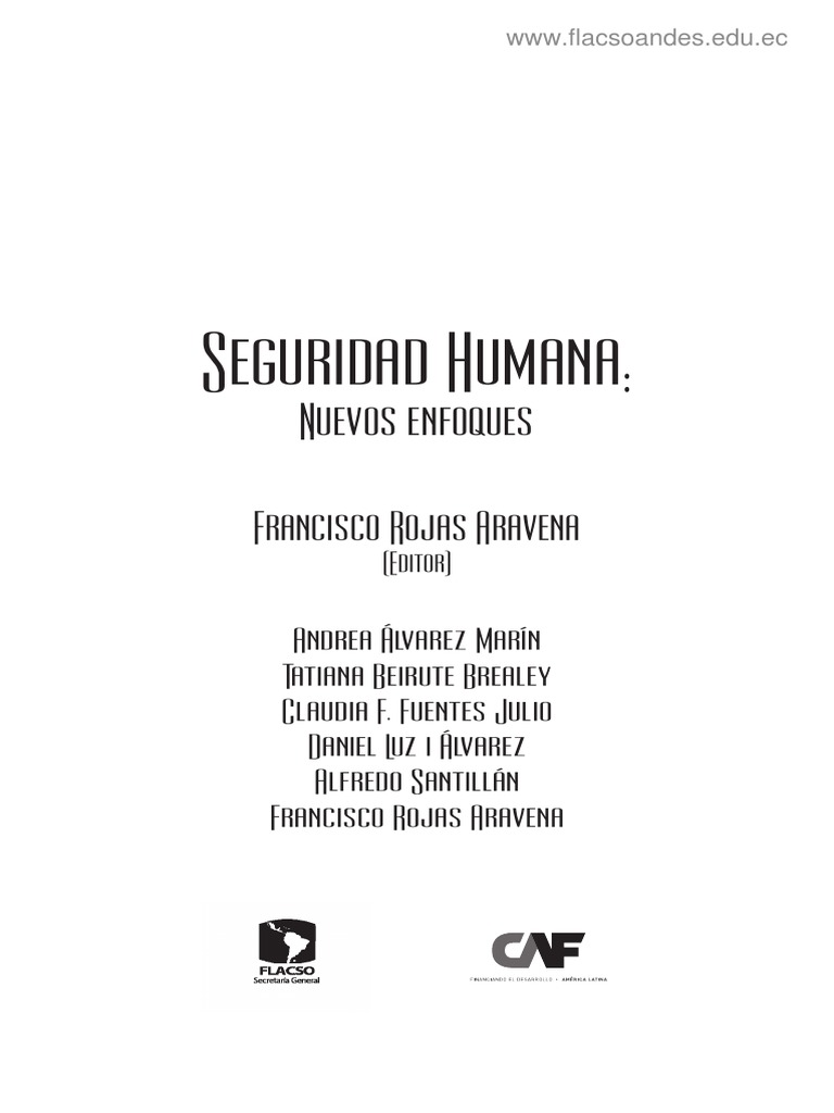 Lflacso Rojas Ed 128266 Pubcom | PDF | Seguridad humana | Valores