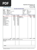 Salary Slip Format for Hcl | Services (Economics) | Personal Finance