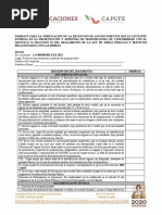 Carta de Aceptación para Invitación FEFOM 2020 | PDF