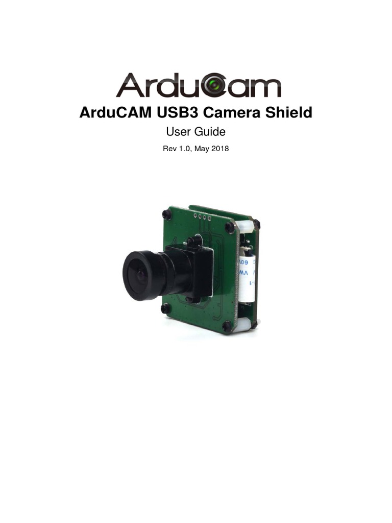 ArduCAM USB3 Camera Guide | PDF | Raw Image Format | Installation ...