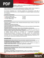 Ficha Tecnica Agrygent Plus 8 WP | PDF | Las bacterias | Biología