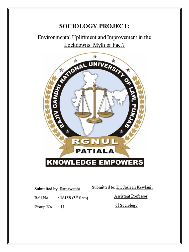 Socio Project | PDF | Air Pollution | Environmental Impact Assessment