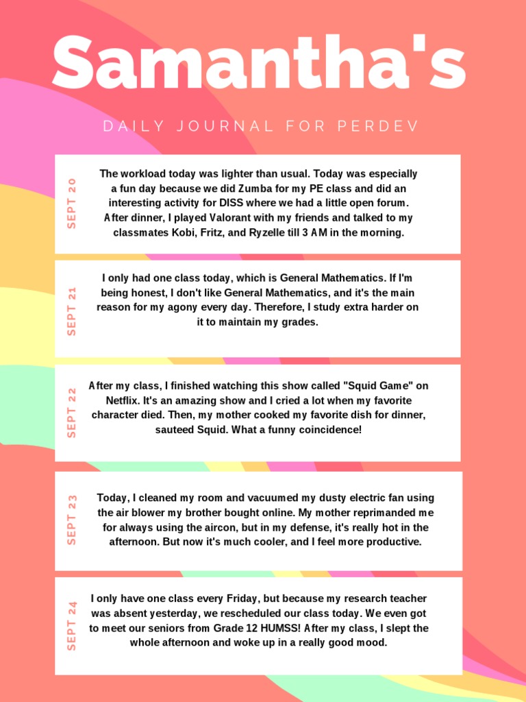 PT in Perdev, Journal | PDF