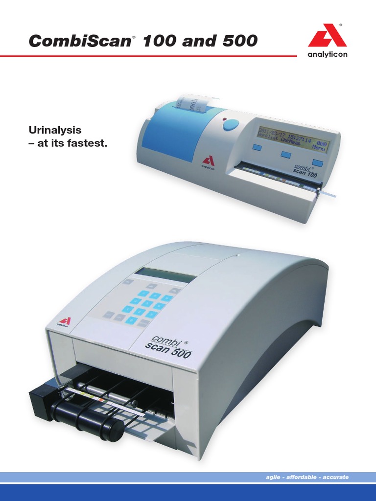 Analiticon Combiscan 500 | PDF | Computing | Manufactured Goods