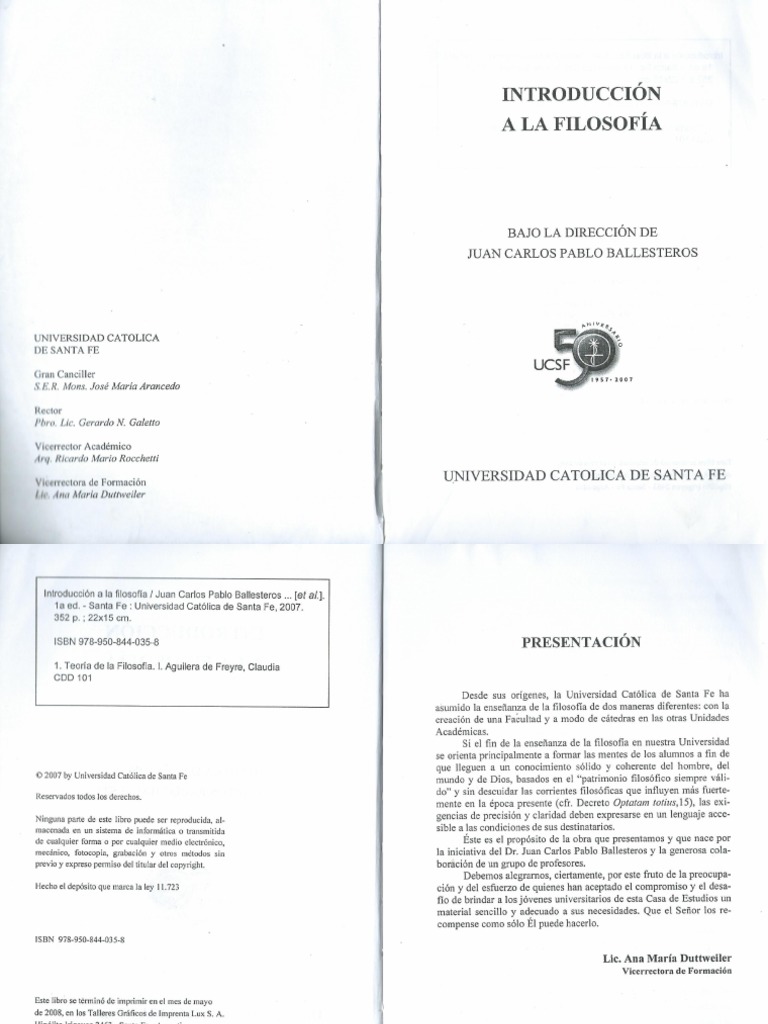 2-Ballesteros Qué Es La Filosofía | PDF