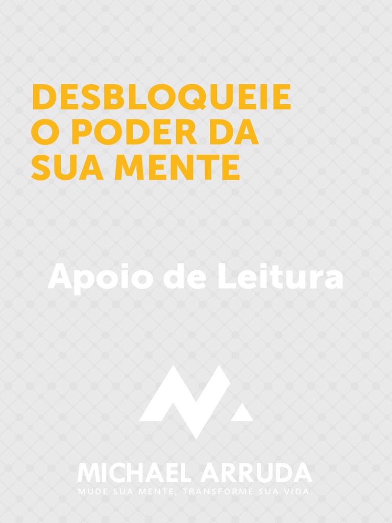Desbloqueie O Poder Da Sua Mente Apoio De Leitura Pdf Mente