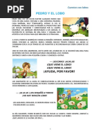 Cuento Infantil. Pedro y El Lobo PDF | PDF | Oveja