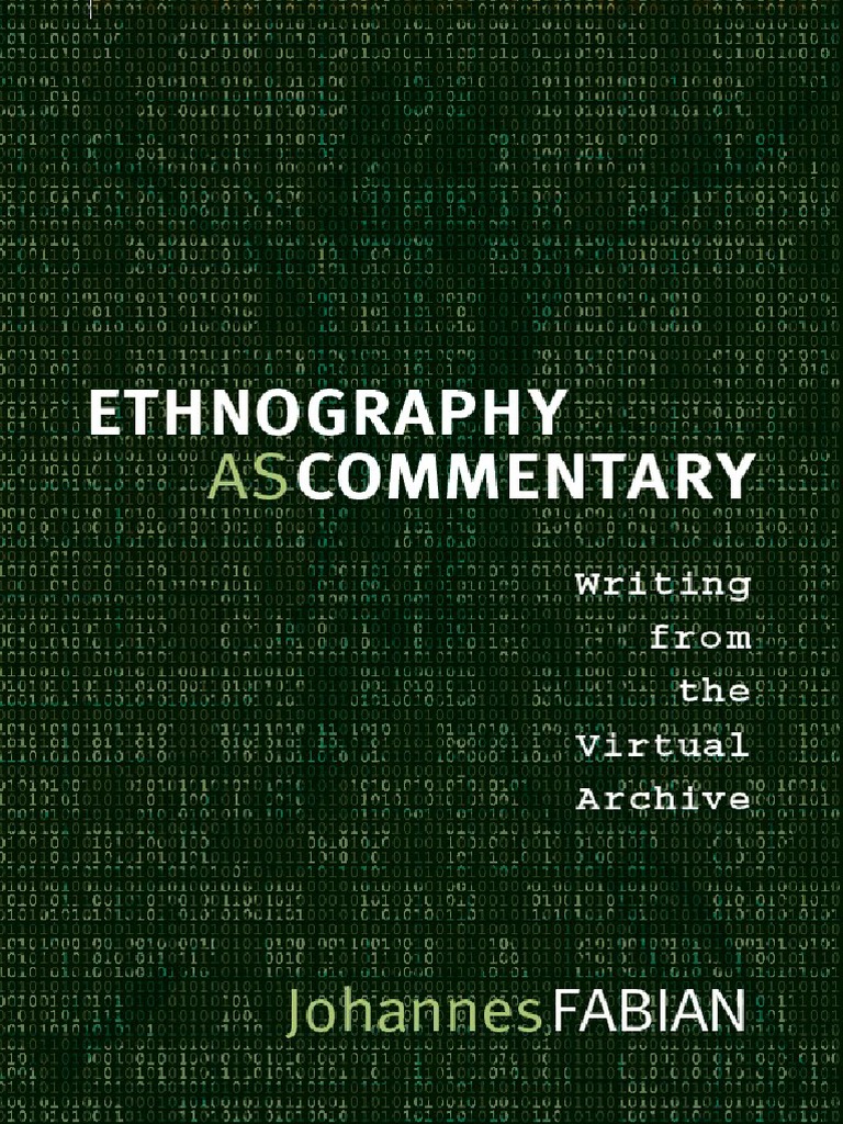 Johannes Fabian | Download Free PDF | Ethnography | Anthropology