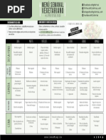 Menu Dieta Hipoalergenica | PDF | ensalada | Alimentos