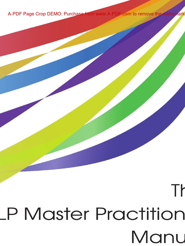The NLP Master Practitioner Manual (PDFDrive) | PDF | Brain | Neuro ...
