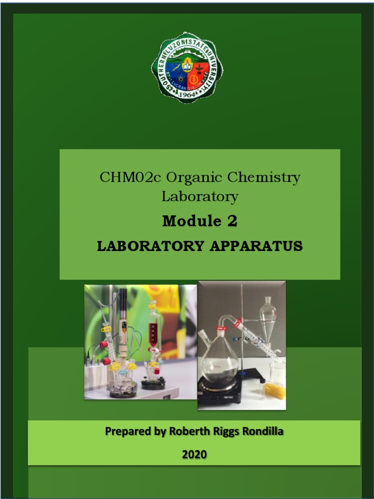 Module 2 Chm02L Lab Apparatus - Revised | PDF | Filtration | Solution