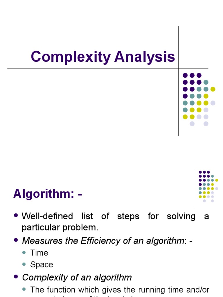 Understanding Algorithm Complexity Analysis | PDF