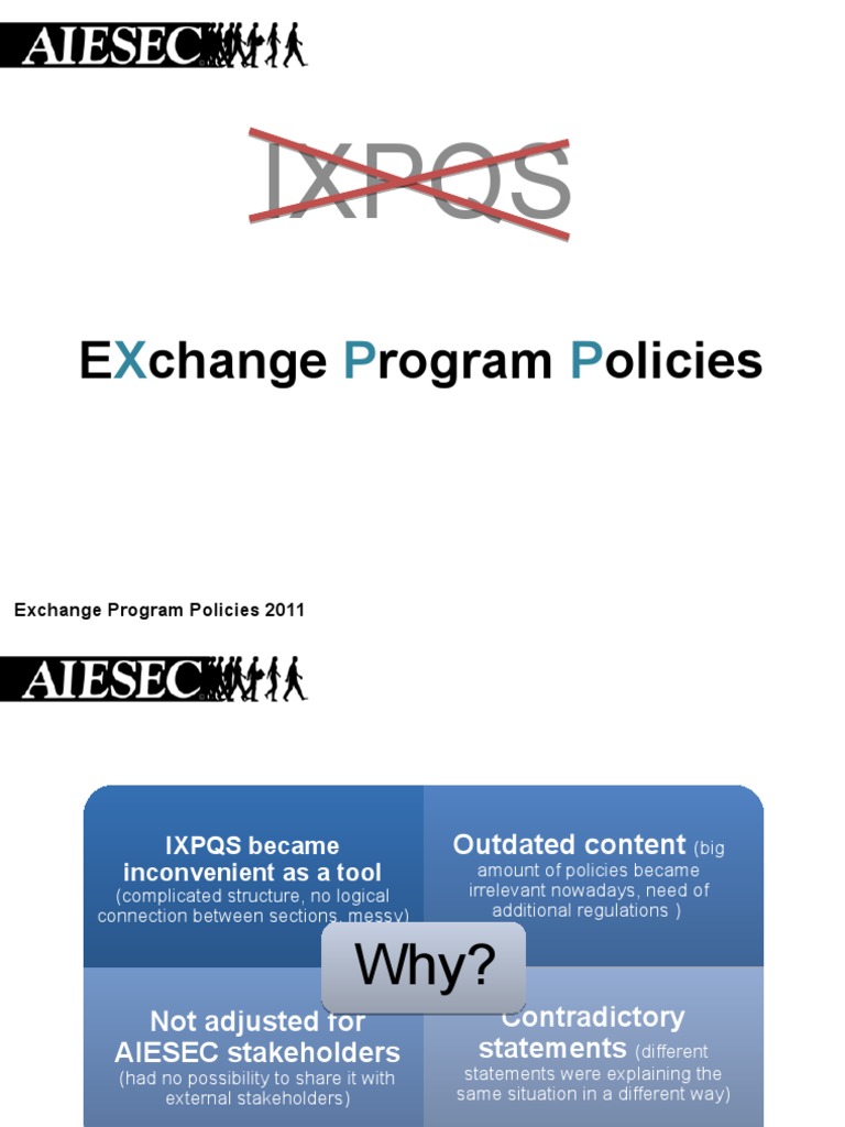 Exchange Program Policies (XPP) | PDF | Government | Public Sphere