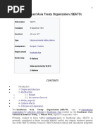 SEATO: Cold War's Southeast Asia Pact | PDF | International Relations ...