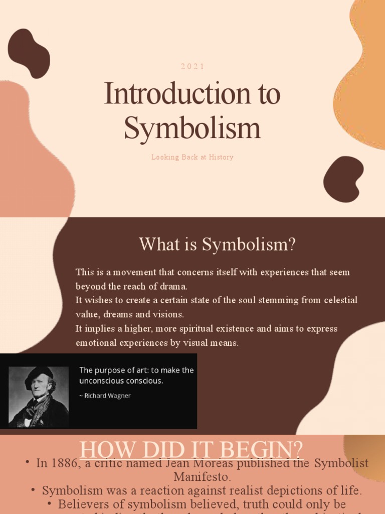 Introduction To Symbolism: Looking Back at History | PDF | Symbolism ...