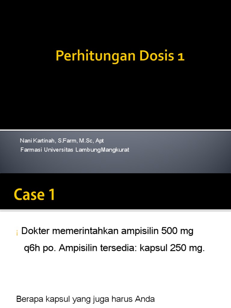 Pharmaceutical Calculation 2. | PDF