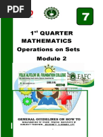 Math7 - Q1 - Mod1 - Introduction To Sets | PDF | Set (Mathematics ...