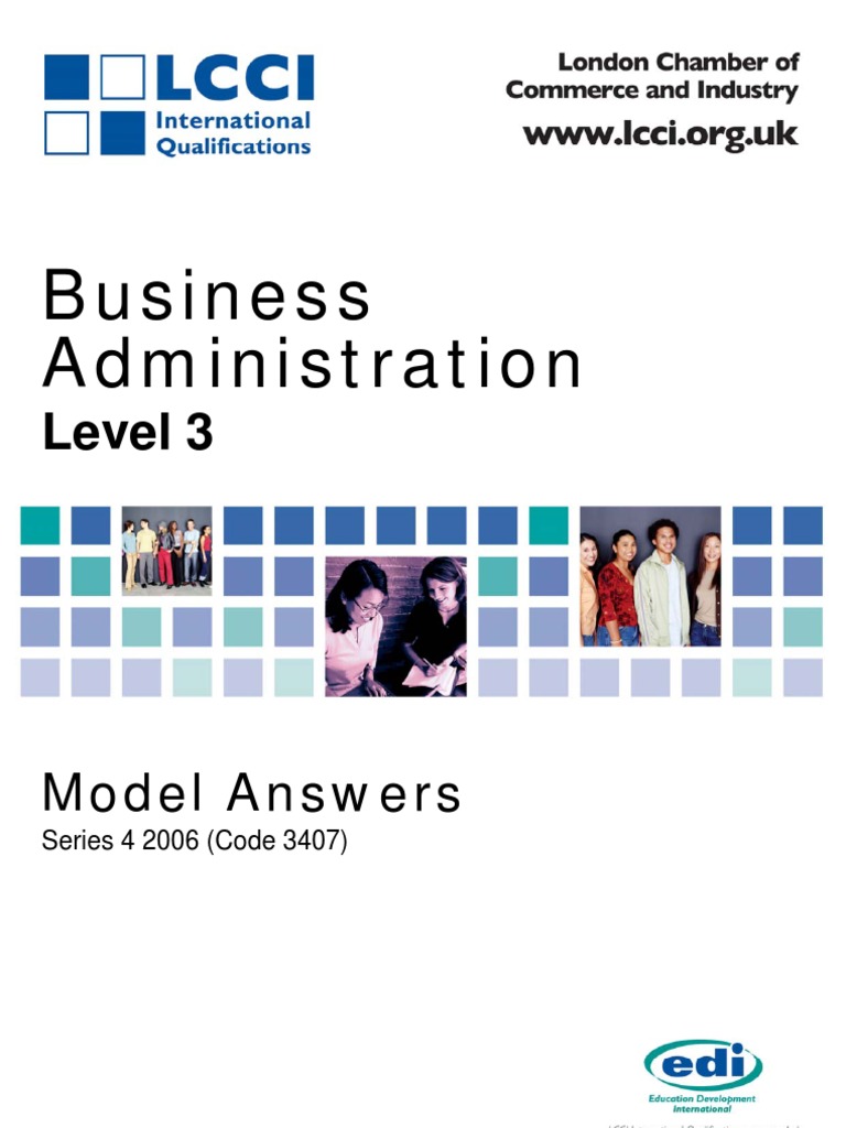 Business Administration: Level 3 | Download Free PDF | Employment ...