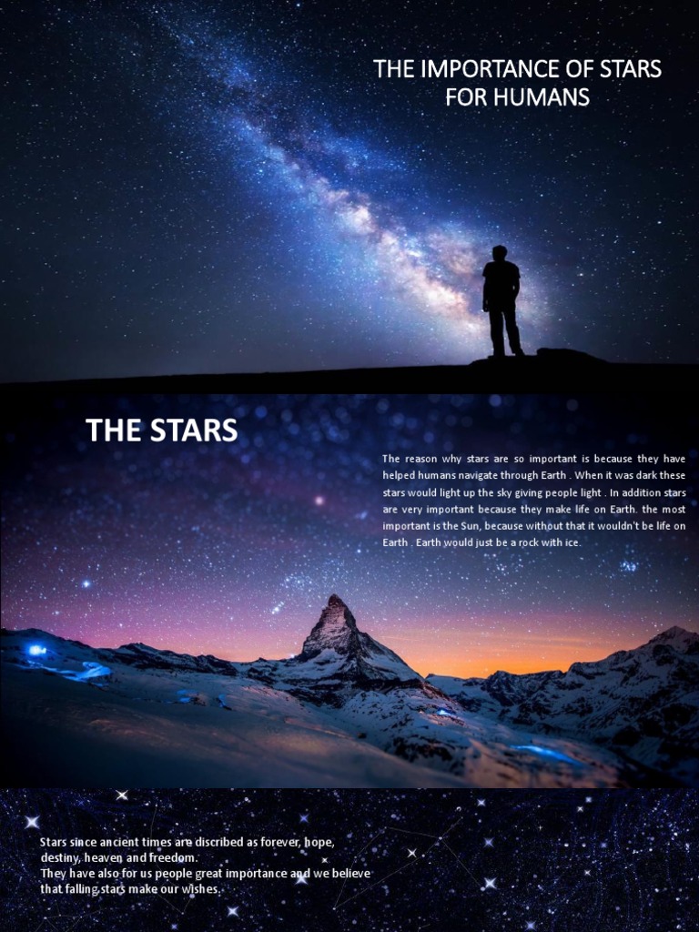 The Importance of Stars For Humans | PDF | Earth | Sun